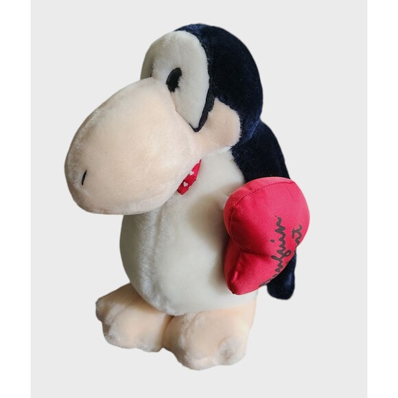 Dakin | Toys | Vintage Opus Penguin Lust Heart Plush 1984 Dakin ...